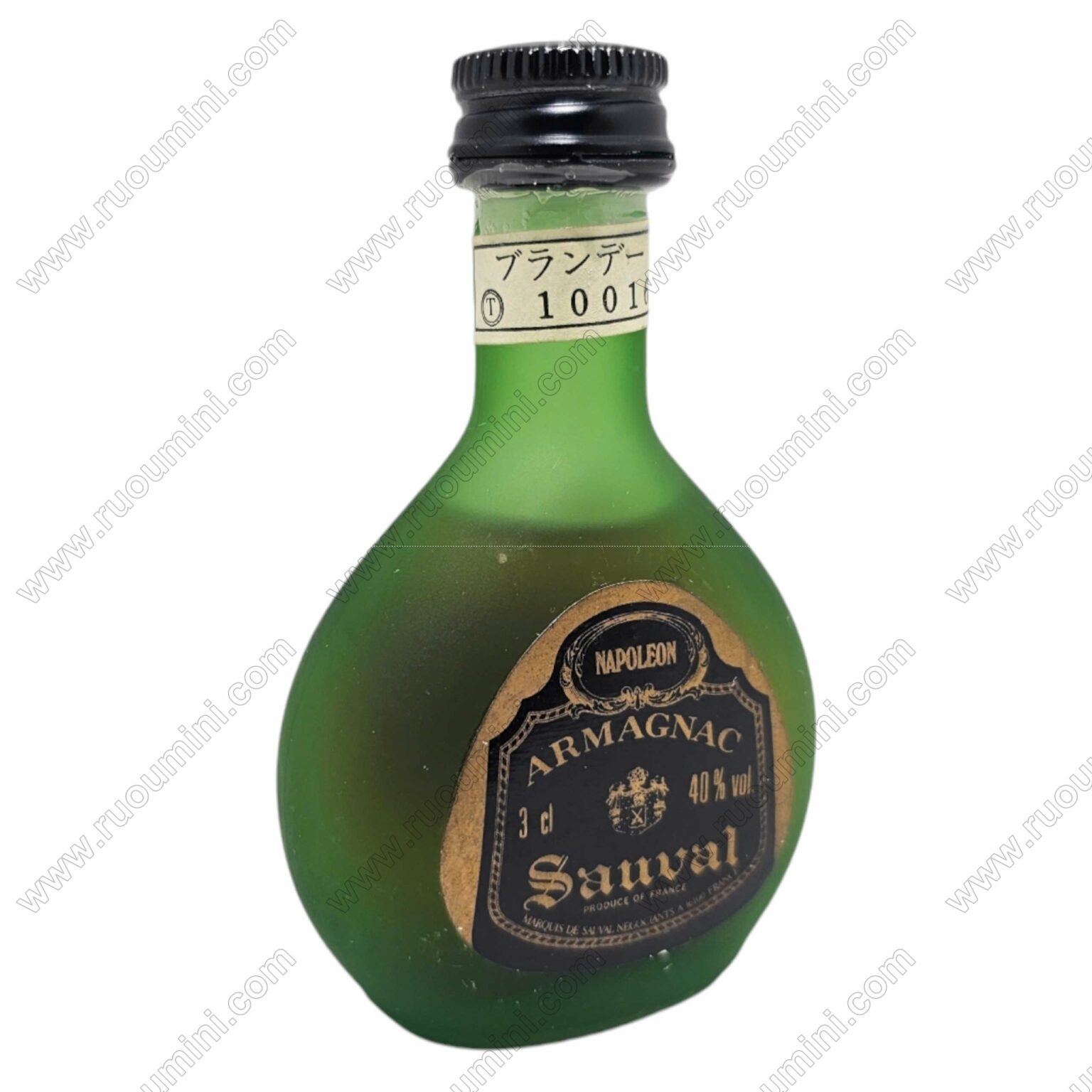AMG-SAU-001 SAUVAL NAPOLEON armagnac miniatures bottles - Rượu Mini