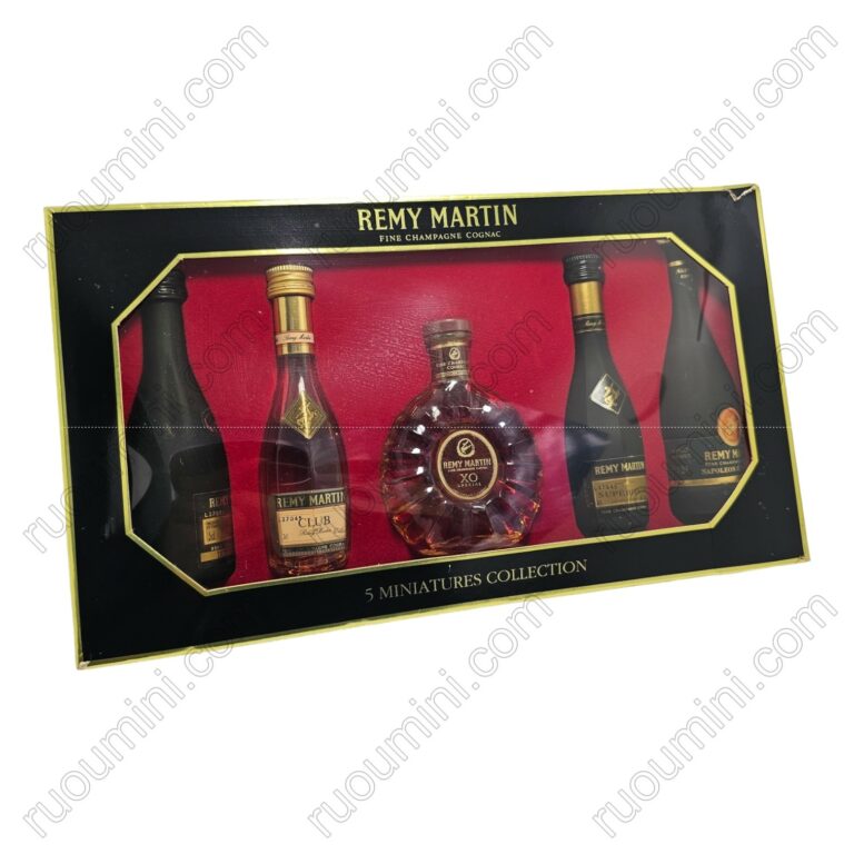 CO-RE-038 REMY MARTIN 5 MINIATURES Collection set - Rượu Mini