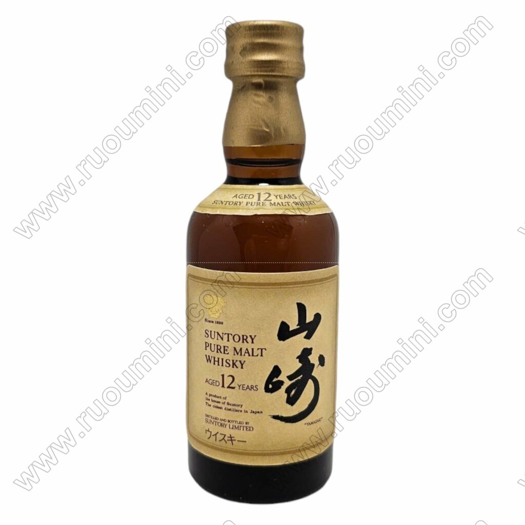 JP-STR-018 Suntory Pure Malt 12 YO Whisky, Miniflaschen - Rượu Mini