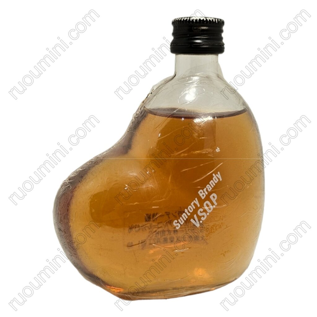 JP-STR-071 Suntory Brandy VSOP Heart mini 100ml , miniflaschen - Rượu Mini