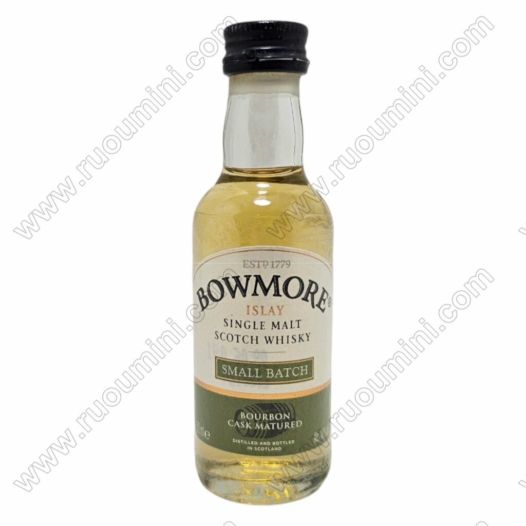WH-BOW-008 BOWMORE SMALL BATCH Bourbon Cask Mature , miniatures - Rượu Mini