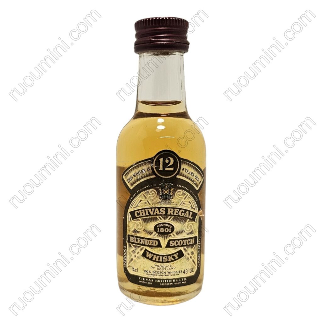 WH-CH-018 Chivas regal 12 YO , old version - Rượu Mini
