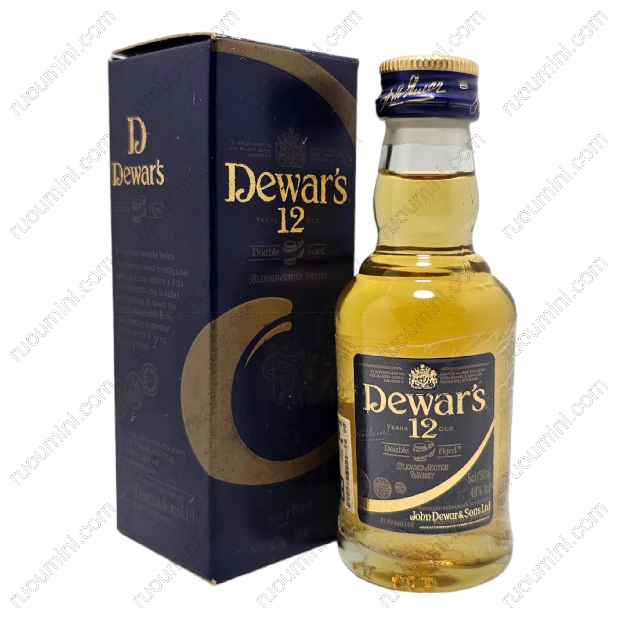 WH-DEW-001 Dewar's 12 years old - Rượu Mini
