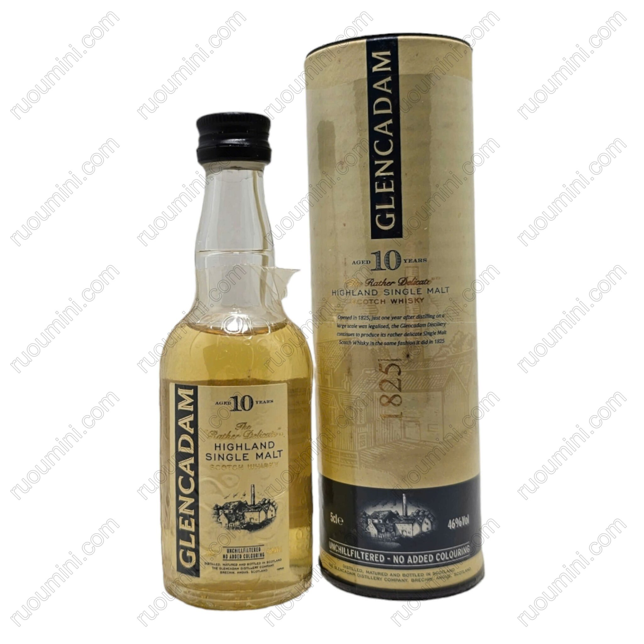 WH-GCD-001 GLENCADAM 10 YEARS OLD, miniature highland scot - Rượu Mini