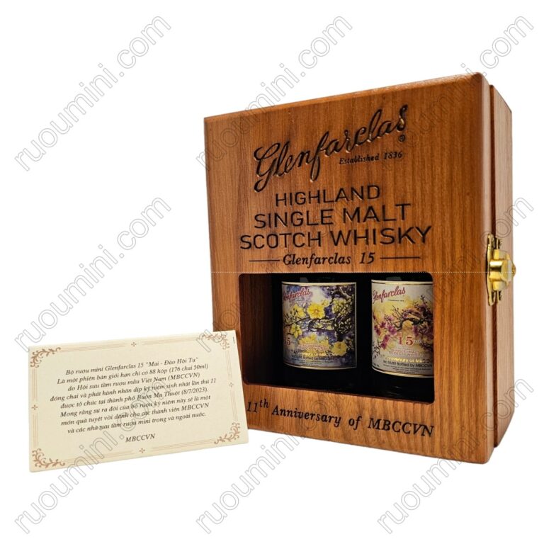 WH-GFC-005 Glenfarclas limited 88 set, 11th Anniversary of MBCCVN - Rượu Mini